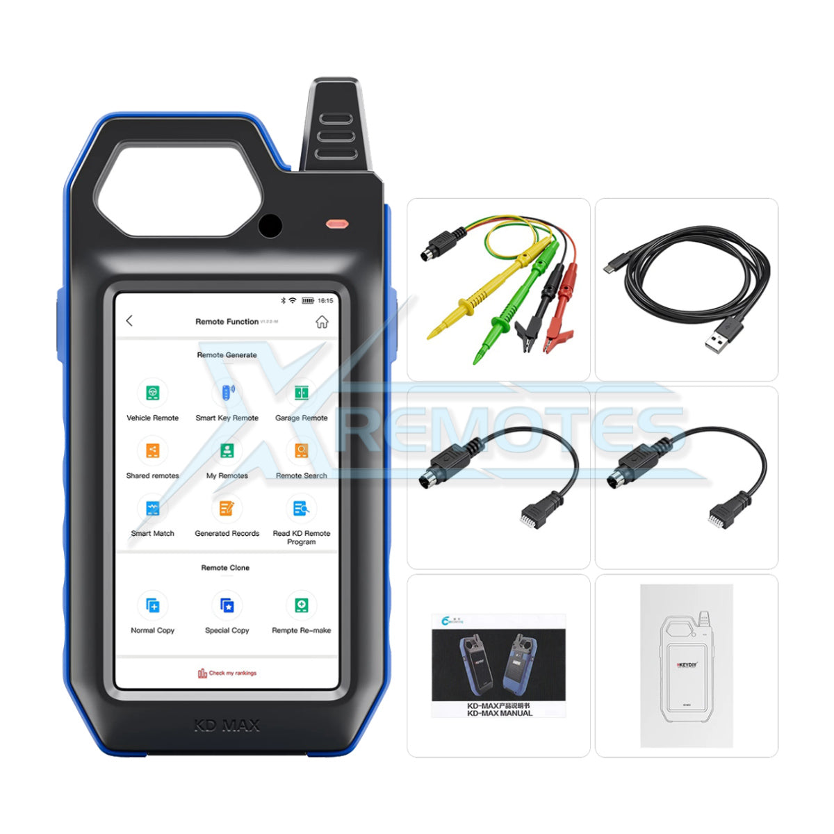 KeyDiy KD-MAX Key Tool & Remote Generator XRemotes